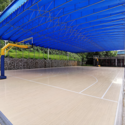 Outdoor Basketball Courts Flooring Solutions - Copo Sports